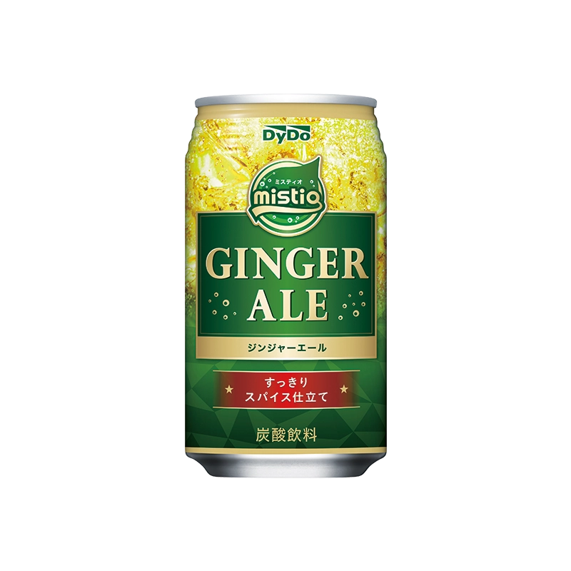 ミスティオ ジンジャーエール｜商品情報｜ダイドードリンコ